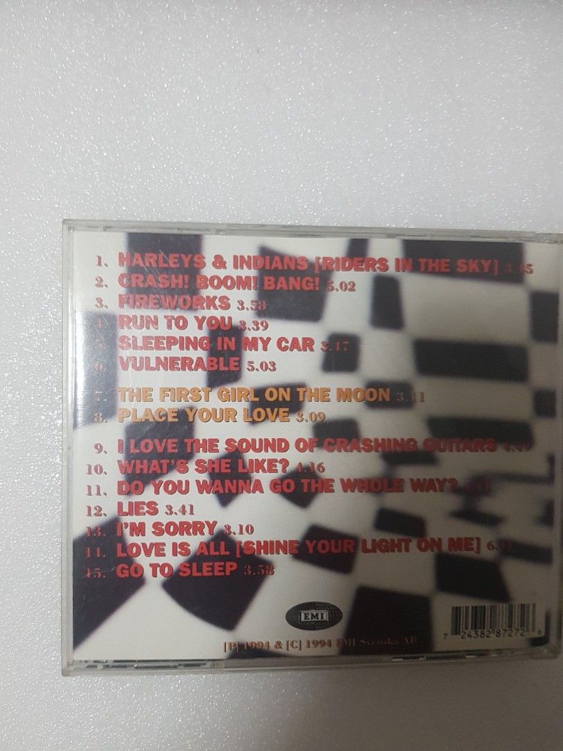 CD roxette crash Boom Bang, Hobbies & Toys, Music & Media, CDs & DVDs on Carousell