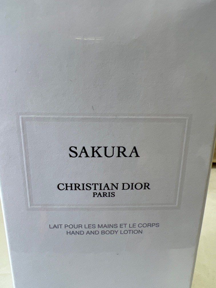 CD Sakura hand and body lotion 350ml, Beauty & Personal Care, Bath ...