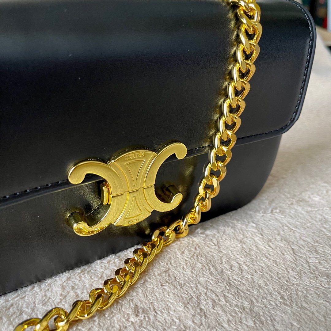 Celine Chain Calfskin on Carousell