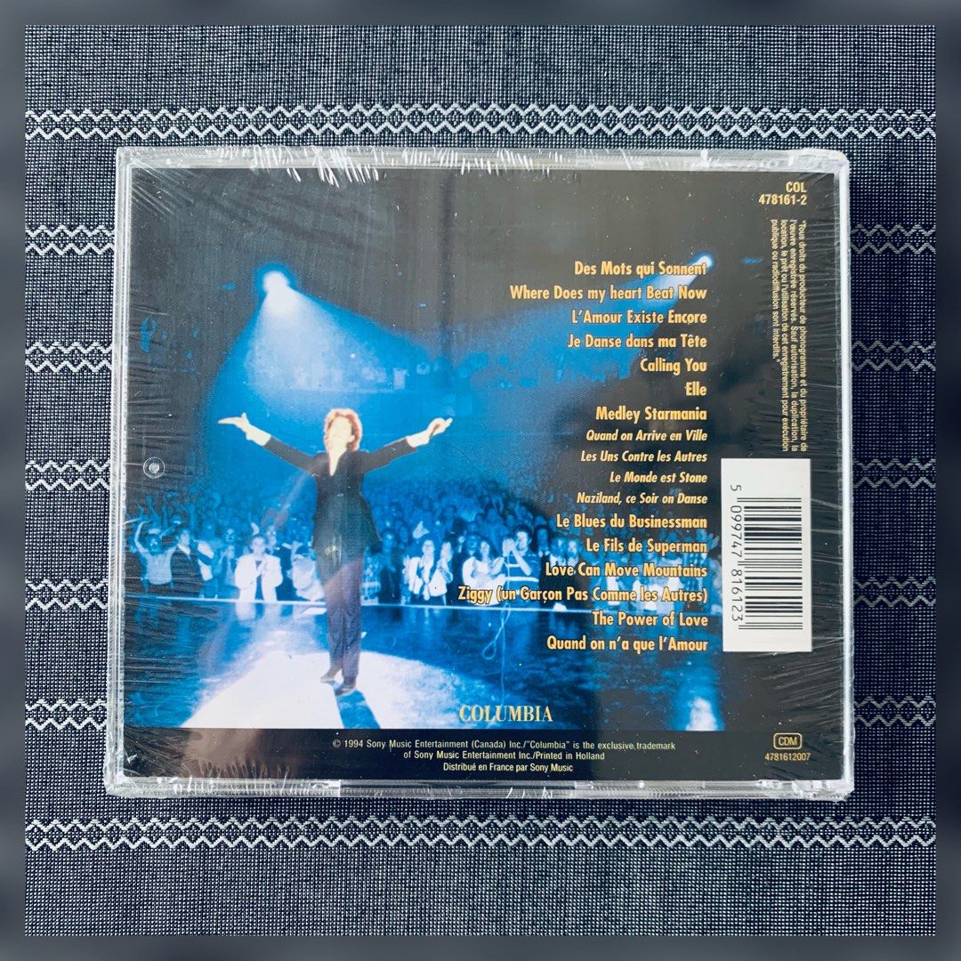 Celine Dion - A L'Olympia [Imported Edition] CD, Hobbies & Toys, Music & Media, CDs & DVDs on ...