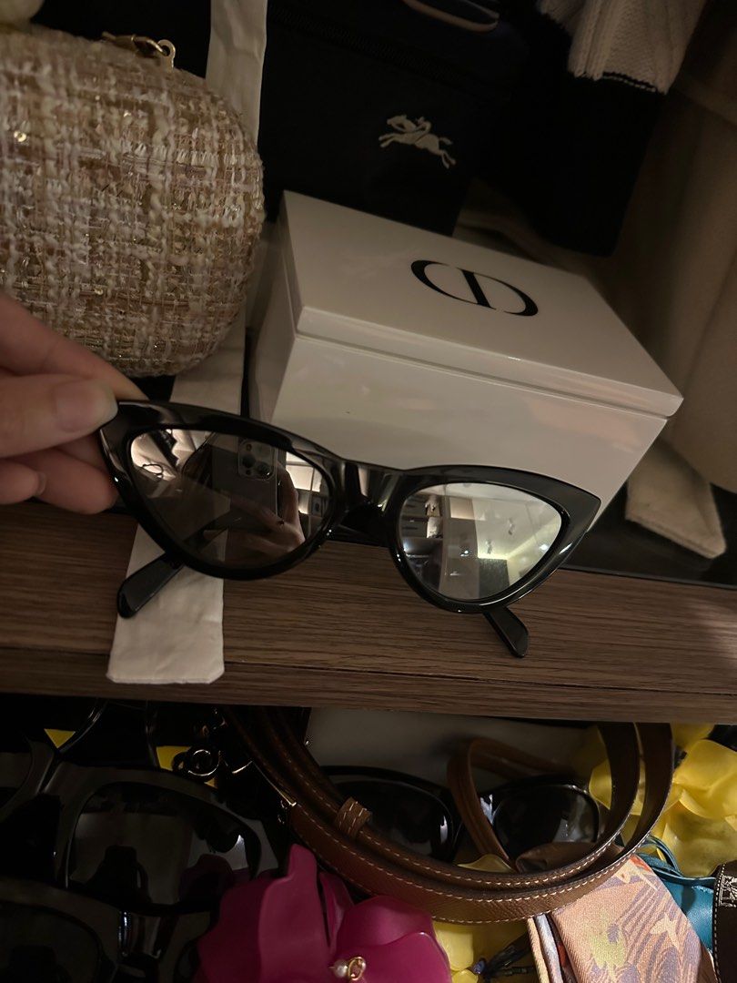 Celine Paris Cats Eye Sunnies, Women's Fashion, Watches & Accessories ...