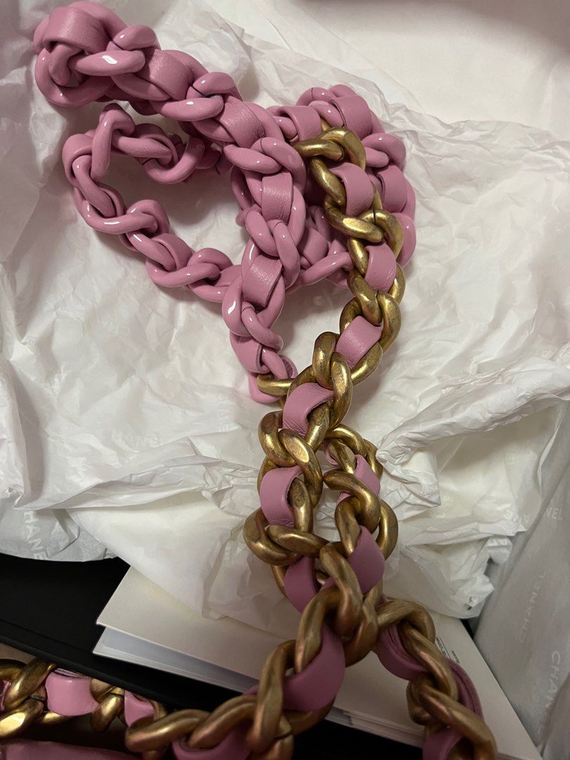 Chanel 22P candy chain pink flap bag, Luxury, Bags & Wallets on Carousell