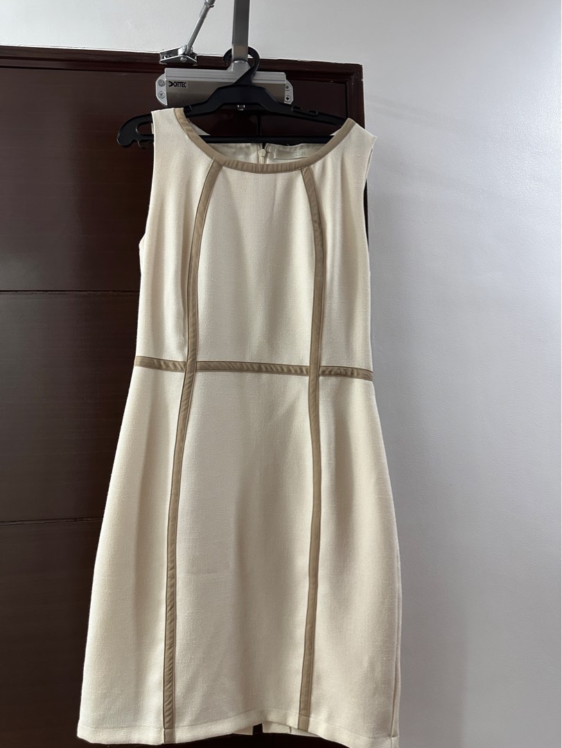 CLN Cream Dress on Carousell