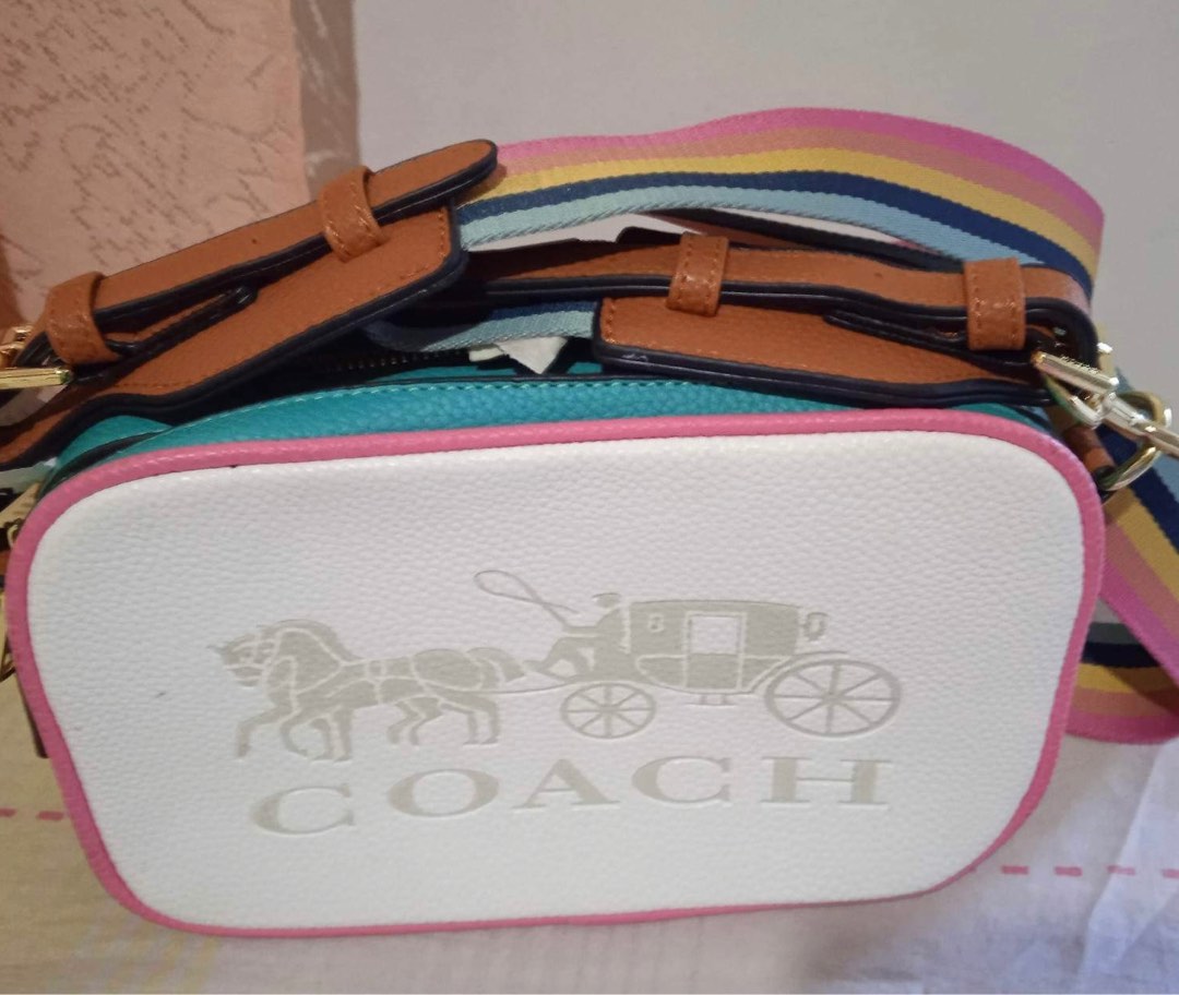 Coach camera bag tri color on Carousell