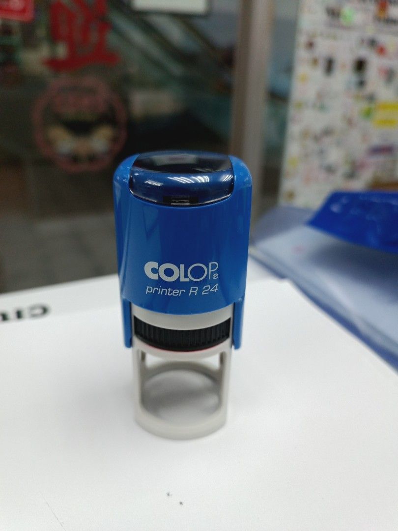 Colop R24 self inking rubberstamp, Computers & Tech, Office & Business ...
