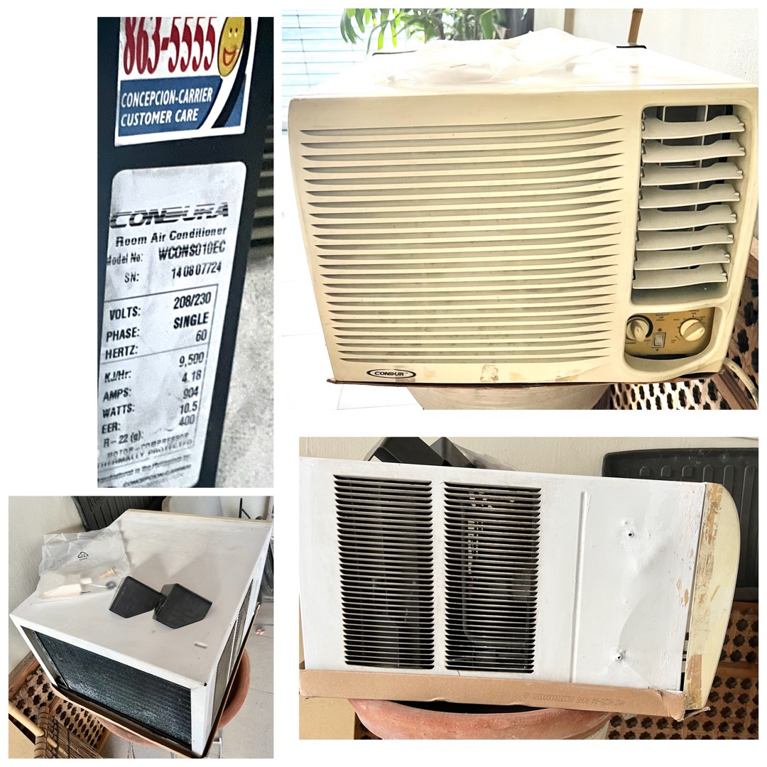 RUSH!!!Condura window type airconditioning unit 1 HP, TV & Home ...