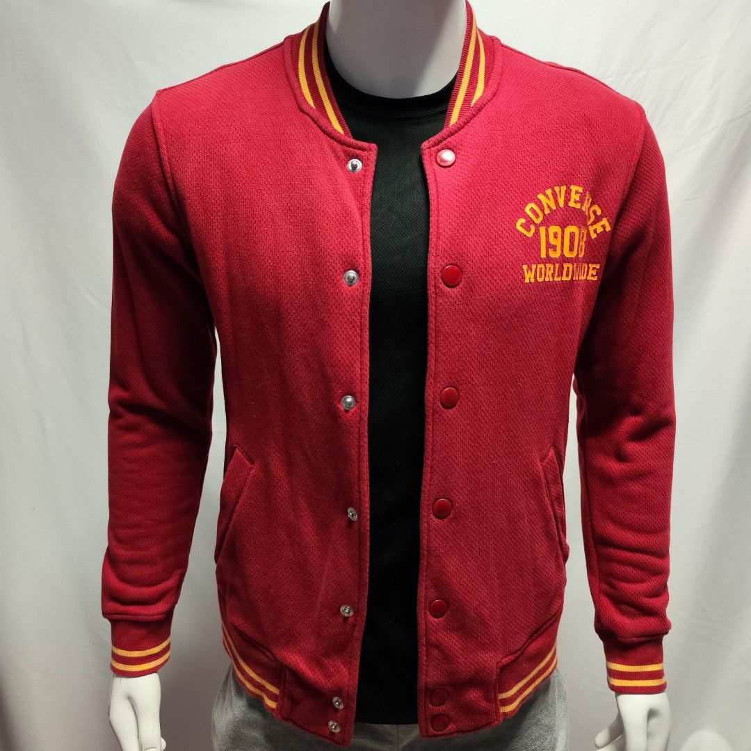 Converse Jacket, Men's Fashion, Coats, Jackets and Outerwear on Carousell