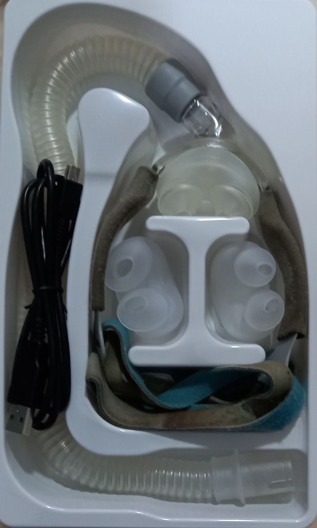 CPAP Machine and Nasal Pillows Interface (masks), Health & Nutrition ...