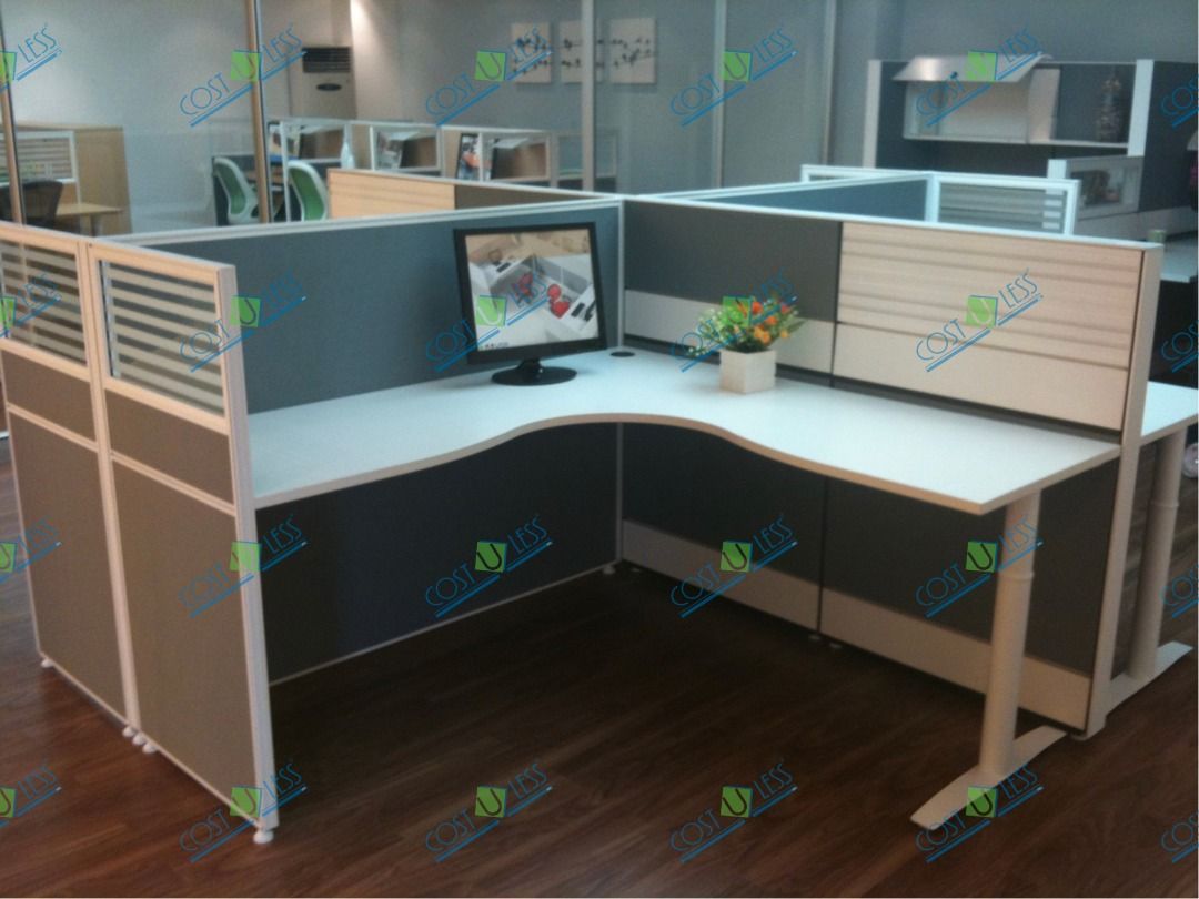 CUBICLE WORKSTATION TABLE OFFICE PARTITION, OFFICE FURNIRURE, CUSTOMIZE ...