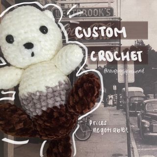 crochet djungelskog bear plushie | crocheted mini ikea bear | teddy ...