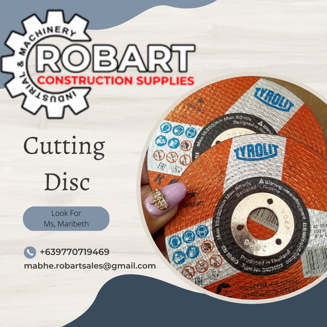 Cutting Disc, Commercial & Industrial, Construction Tools & Equipment ...