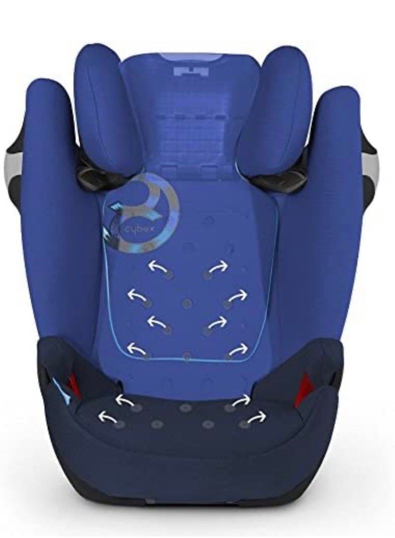 Cybex Solution M-fix Car Seat (Royal Blue/Navy Blue), Babies & Kids ...