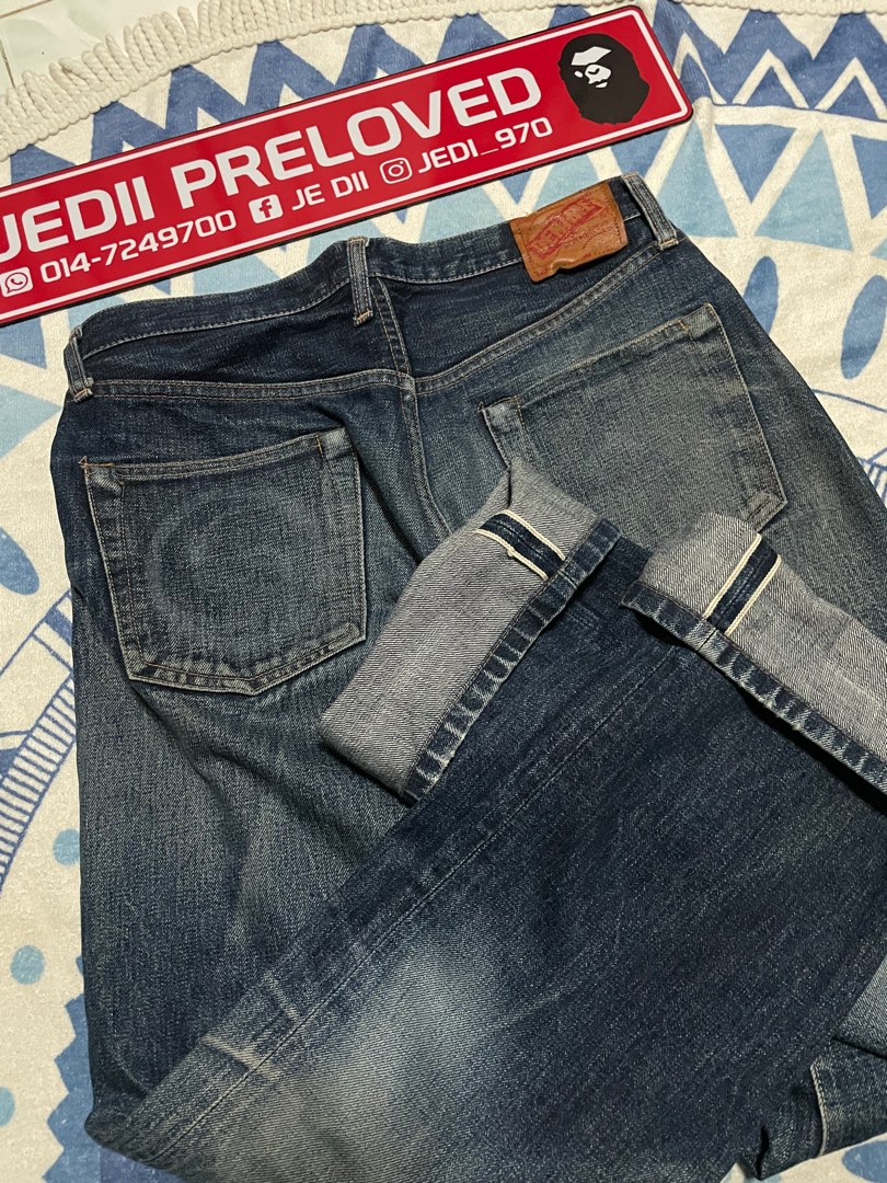 Denime Selvedge, Men's Fashion, Bottoms, Jeans on Carousell