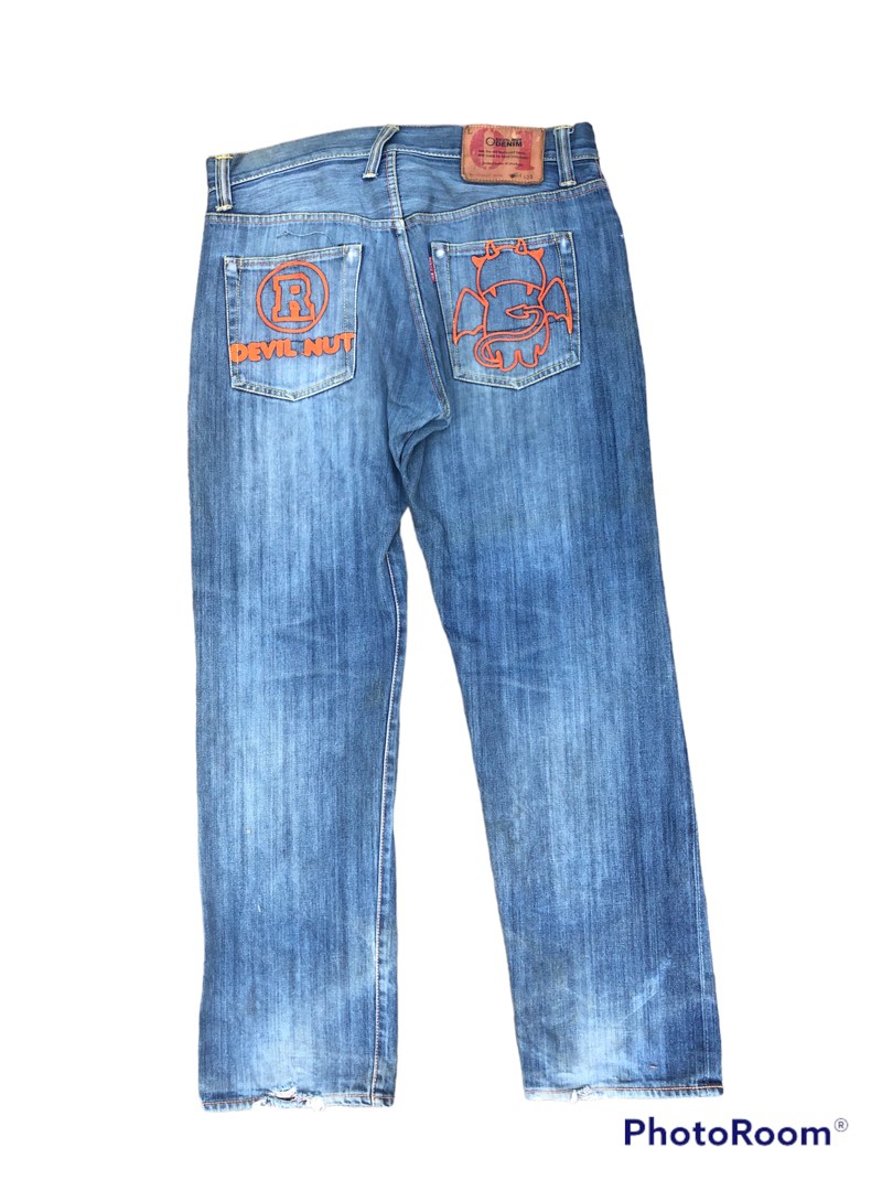 DEVIL NUT PANTS Y2K BAGGY on Carousell