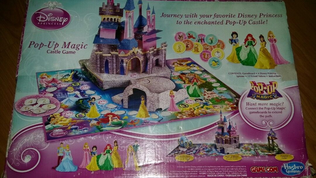 Disney Princess activity book, stickers, magazines and board game ...