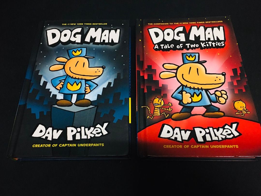 Dog Man A Tale Of Two Kitties Set (Hard Bound) on Carousell