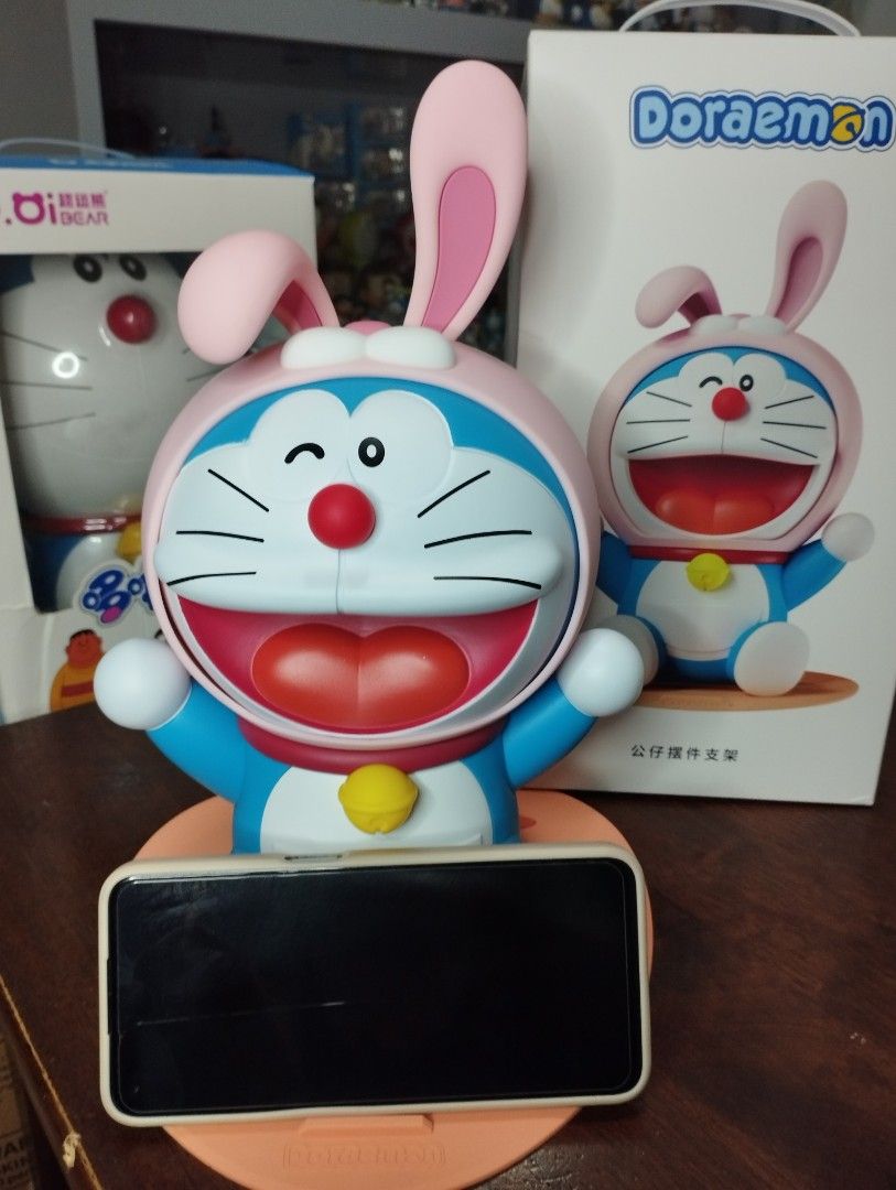 Doraemon Rabbit Phone Stand on Carousell