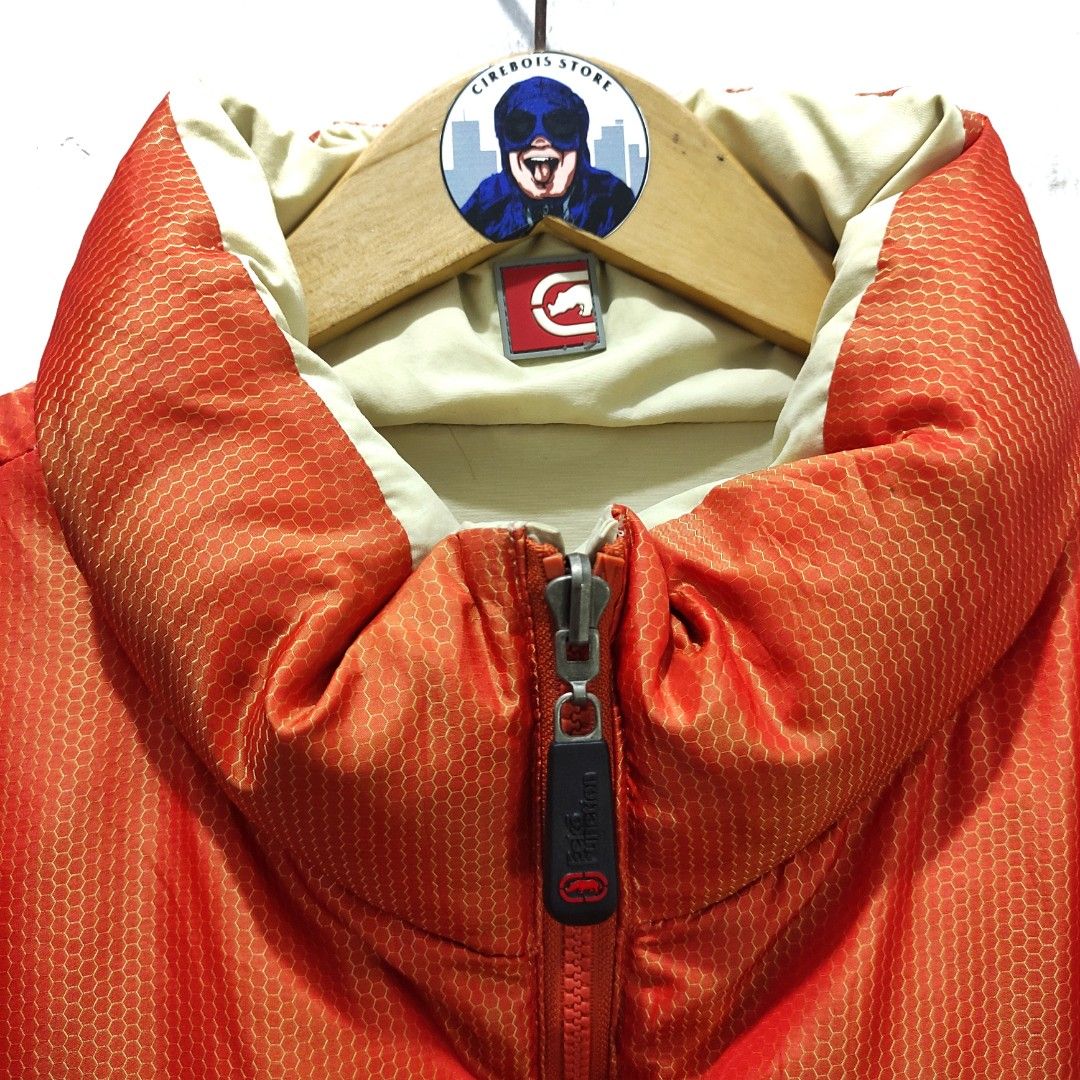 Down jacket ecko function reversible, Fesyen Pria, Pakaian , Atasan di Carousell