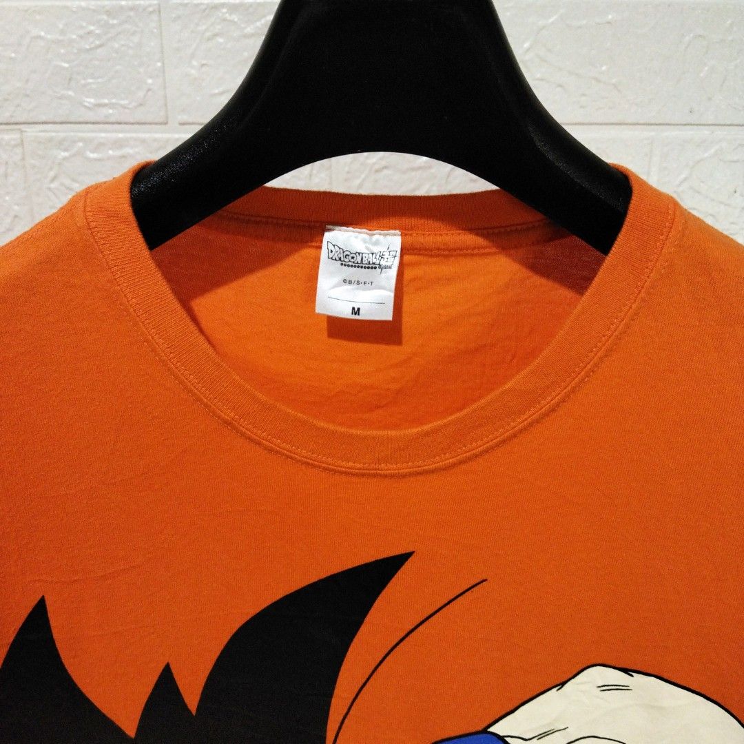 Dragon Ball Z Goku Big Print Tee, Fesyen Pria, Pakaian , Atasan di ...