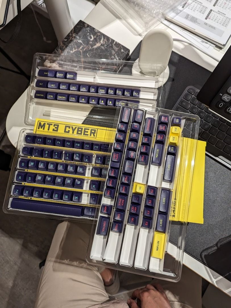 DROP + MITO MT3 CYBER CUSTOM KEYCAP SET, Computers & Tech, Parts & Accessories, Computer ...