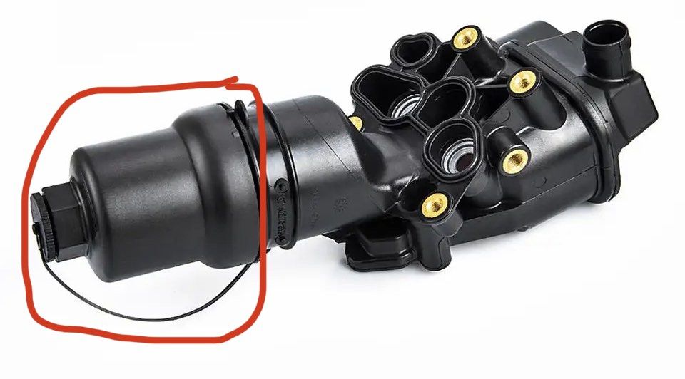 Ea113 Fsi engine oil filter housing, Car Accessories, Accessories on ...