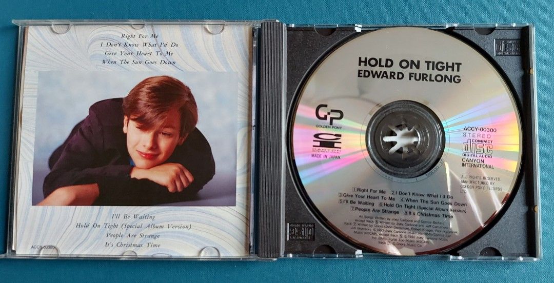 EDWARD FURLONG CD, 興趣及遊戲, 音樂、樂器 & 配件, 音樂與媒體 - CD 及 DVD - Carousell
