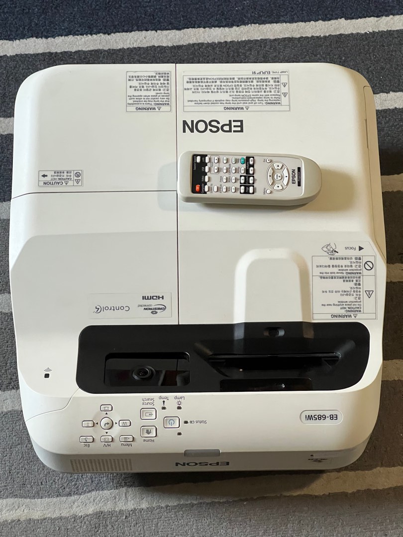 EPSON EB-685WI Ultra-Short Throw WXGA 3LCD Projector 3500LUMEN, TV ...