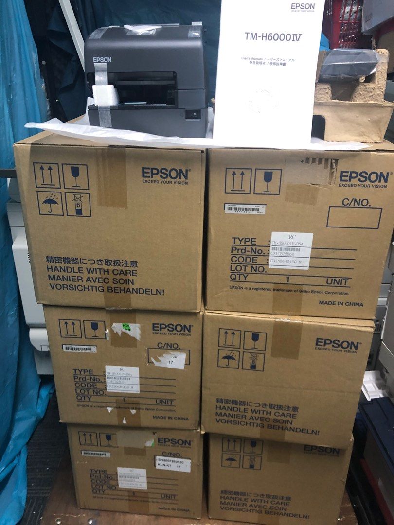 Epson TM H6000 IV printer, 電腦＆科技, 打印機及影印機 - Carousell