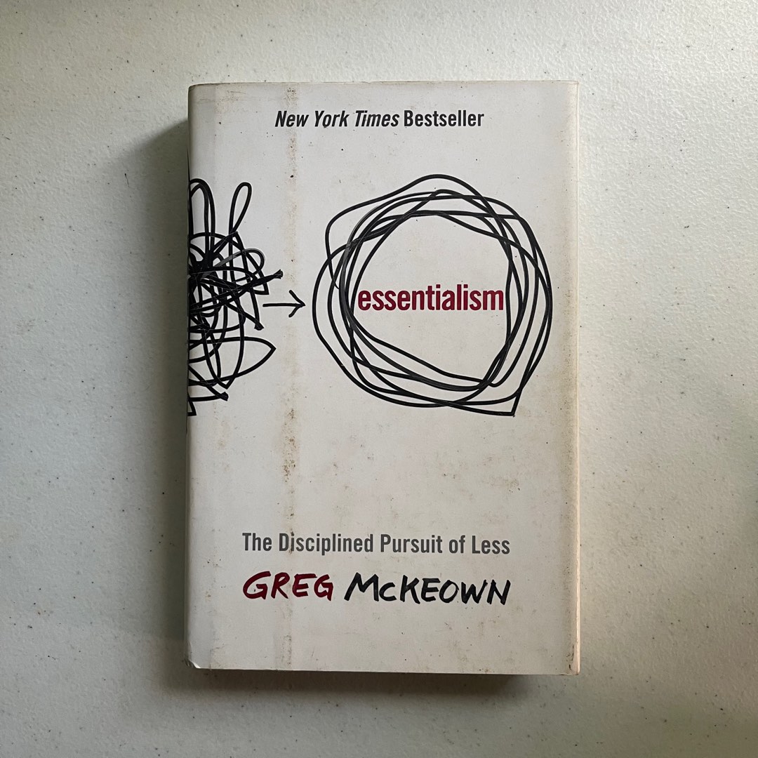 Essentialism by Greg McKeown (Hardbound), Hobbies & Toys, Books ...