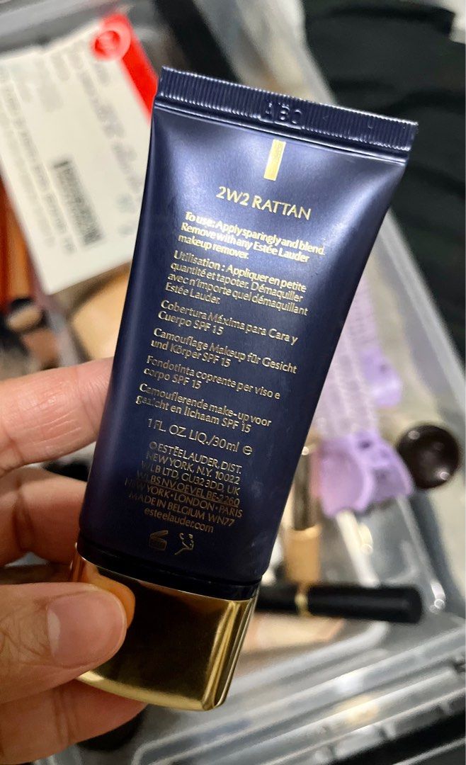 estee lauder double wear maximum cover foundation, Beauty & Personal ...