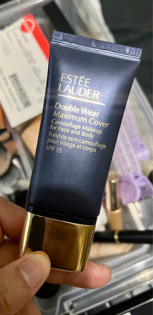 estee lauder double wear maximum cover foundation, Beauty & Personal ...