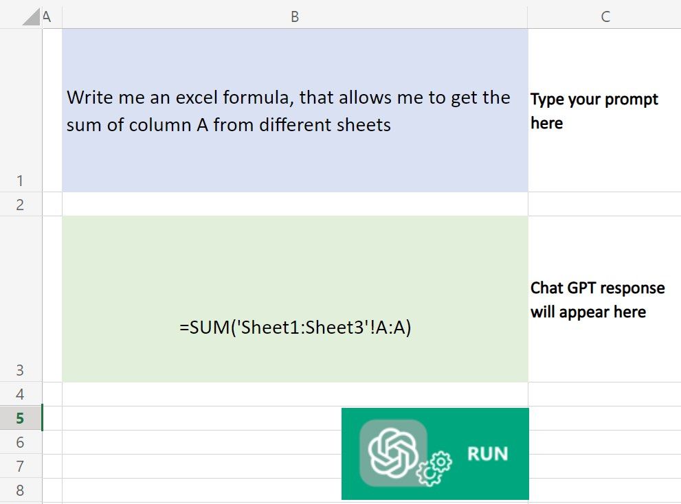 Free Trial Excel Chat Gpt Integration Template Computers And Tech 9069