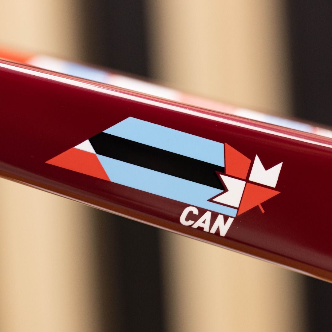 FACTOR OSTRO VAM CANADIAN RED FRAMESET 2023, Sports Equipment, Bicycles ...
