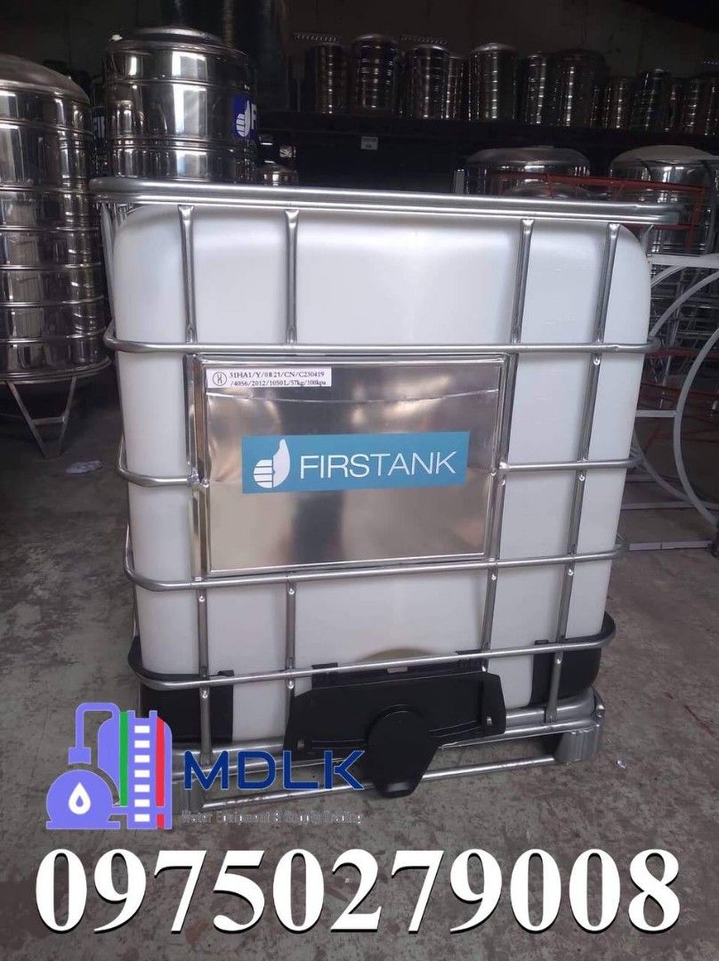 Firstank IBC Tank 1000L, Furniture & Home Living, Gardening, Hose and ...