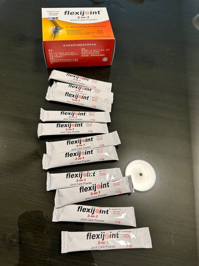 Flexijoint Glucosamine sachets, Health & Nutrition, Medical Supplies ...