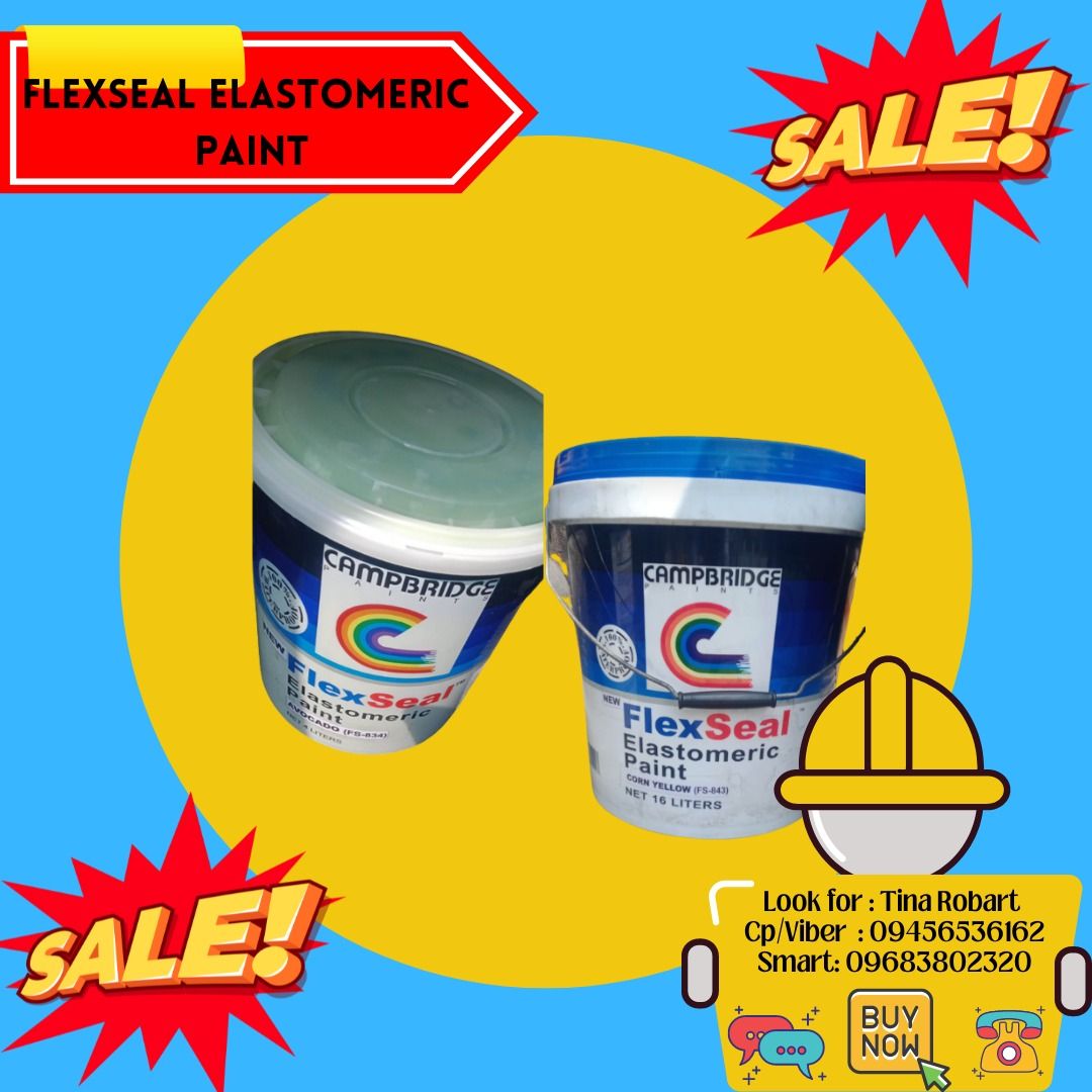 Flexseal elastomeric paint Avocado on Carousell