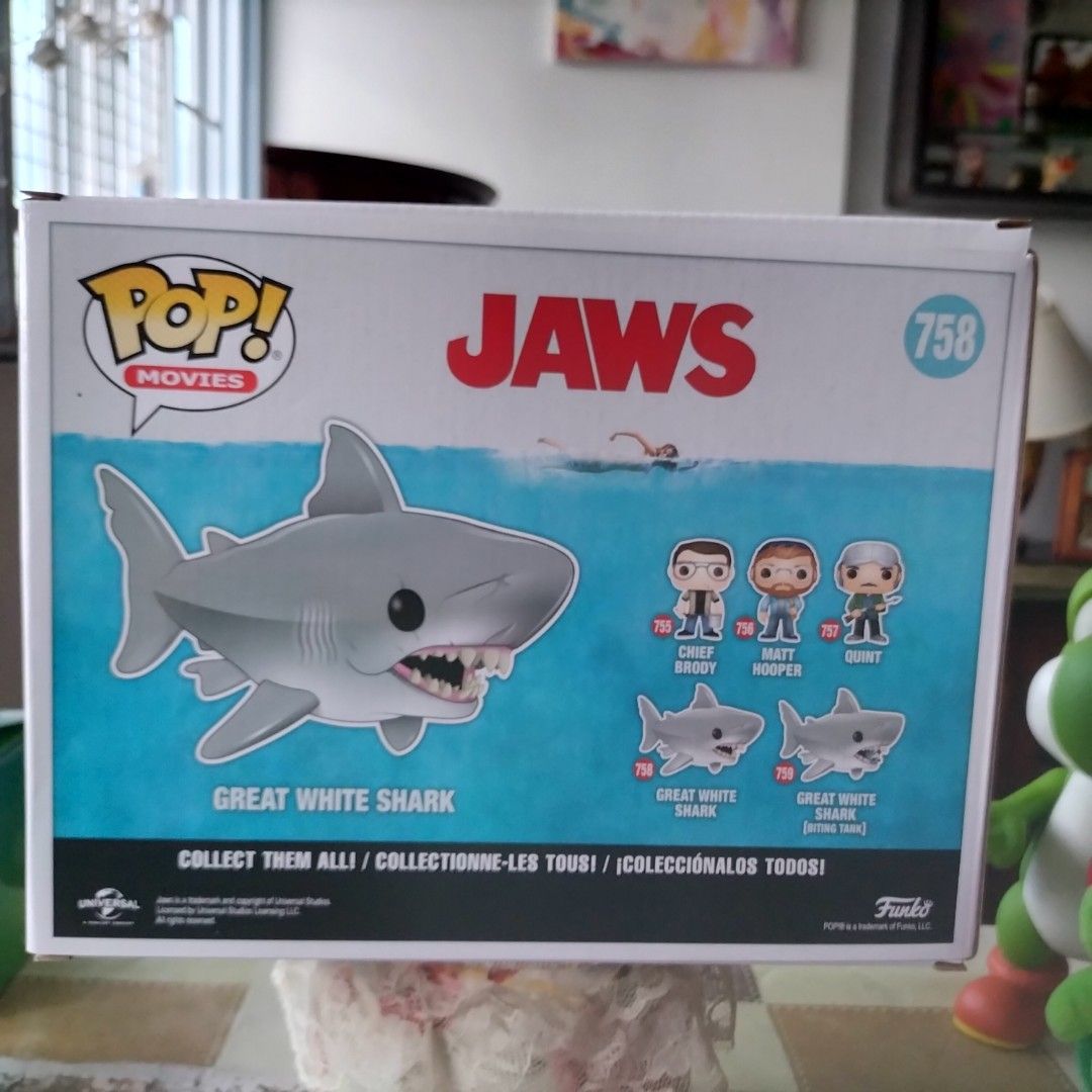 Funko Great White Shark vinyl figurine, Hobbies & Toys, Toys & Games on ...