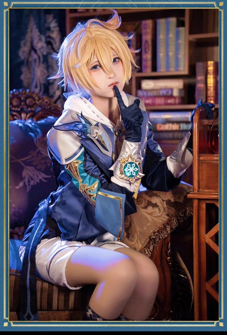 Genshin Impact - Mika cosplay, Hobbies & Toys, Memorabilia & Collectibles, J-pop on Carousell