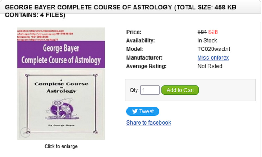 George Bayer complete course of astrology (Total size: 458 KB Contains ...