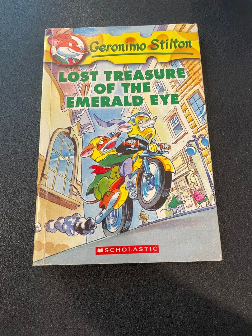 Geronimo Stilton Lost Treasure of the Emerald Eye, Hobbies & Toys ...