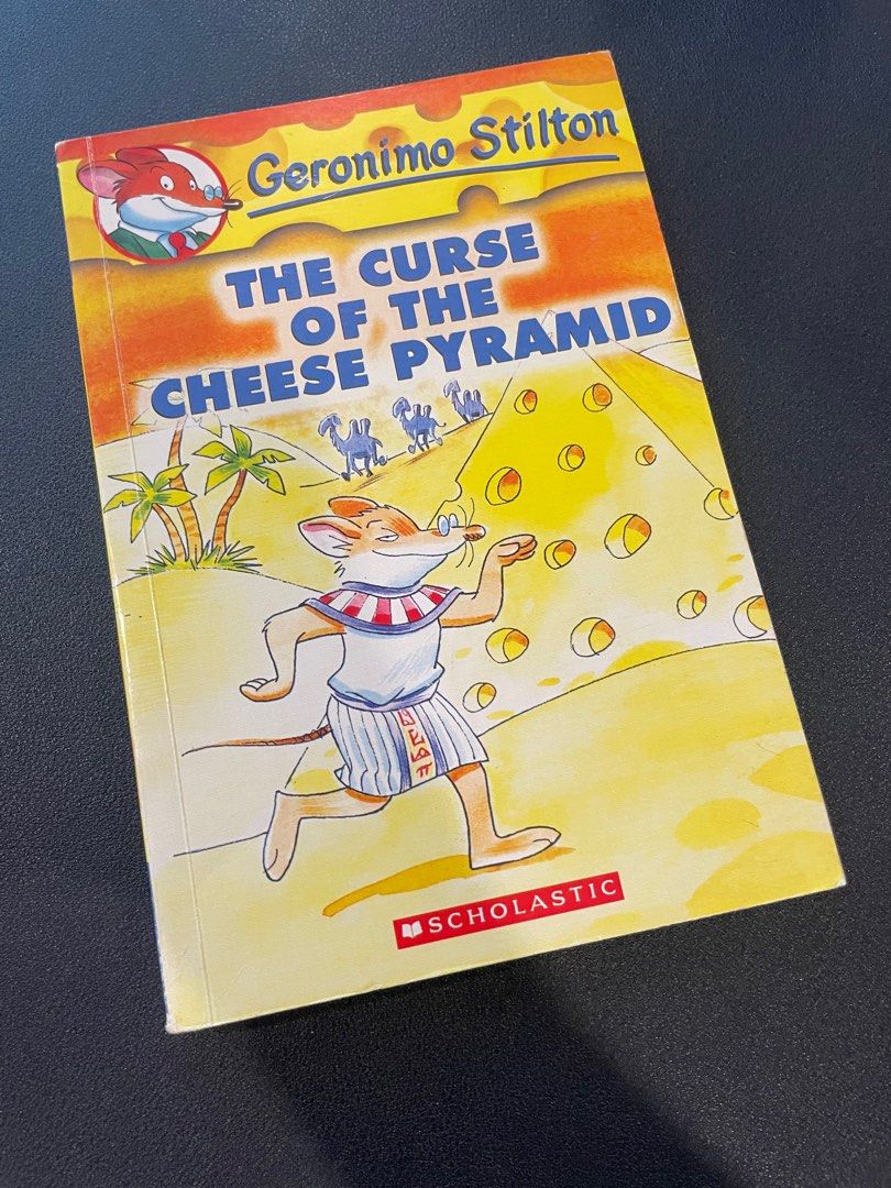 Geronimo Stilton The Curse of the Cheese Pyramid book 2, Hobbies & Toys ...