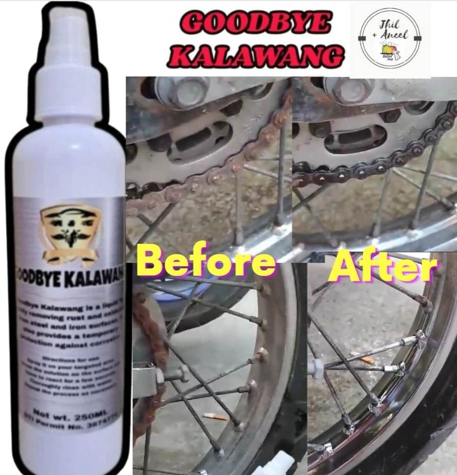 Goodbye Kalawang (Rust Remover) 250 ml on Carousell