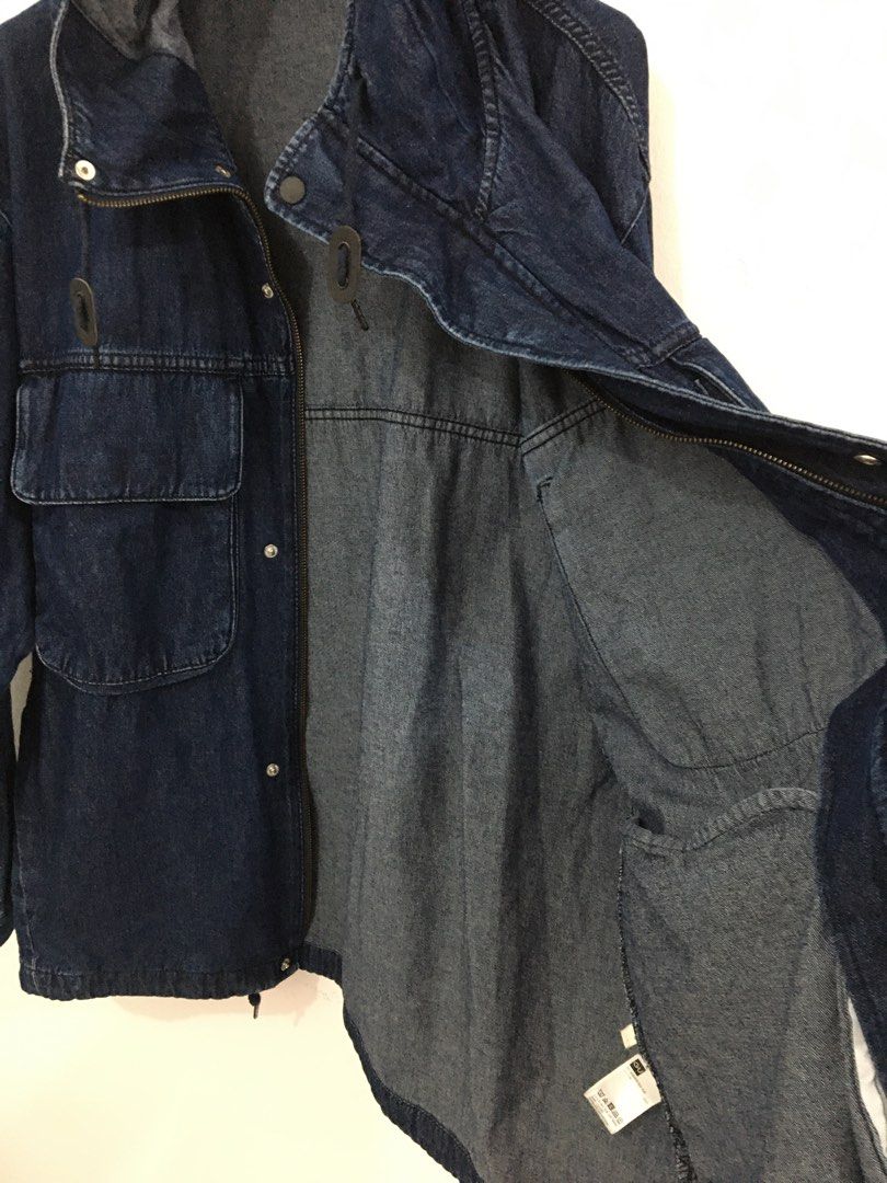 GU by Uniqlo Mens Japanese High Street Style Soft Oversized Denim ...