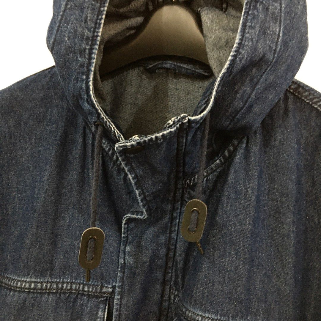 GU by Uniqlo Mens Japanese High Street Style Soft Oversized Denim ...