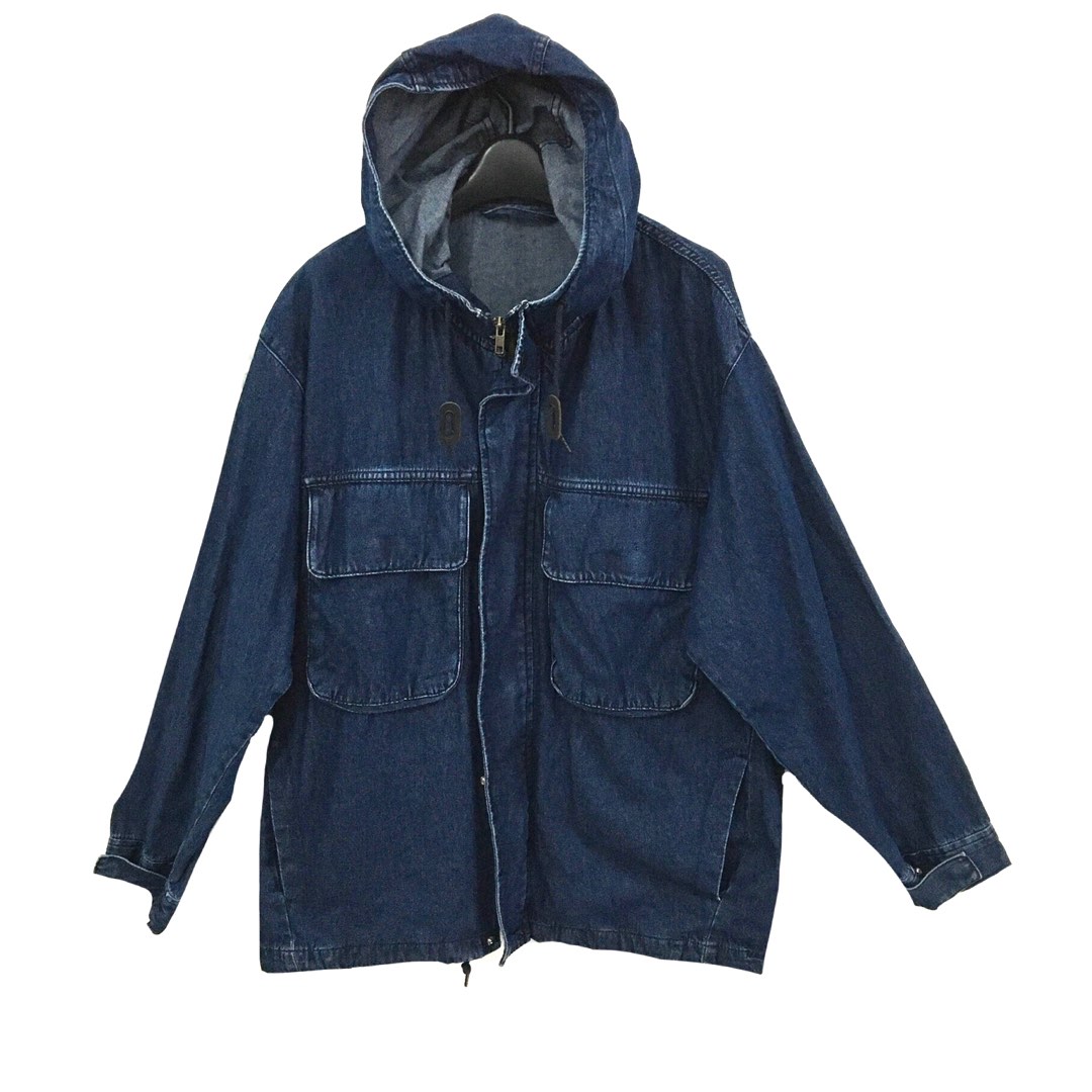 GU by Uniqlo Mens Japanese High Street Style Soft Oversized Denim ...
