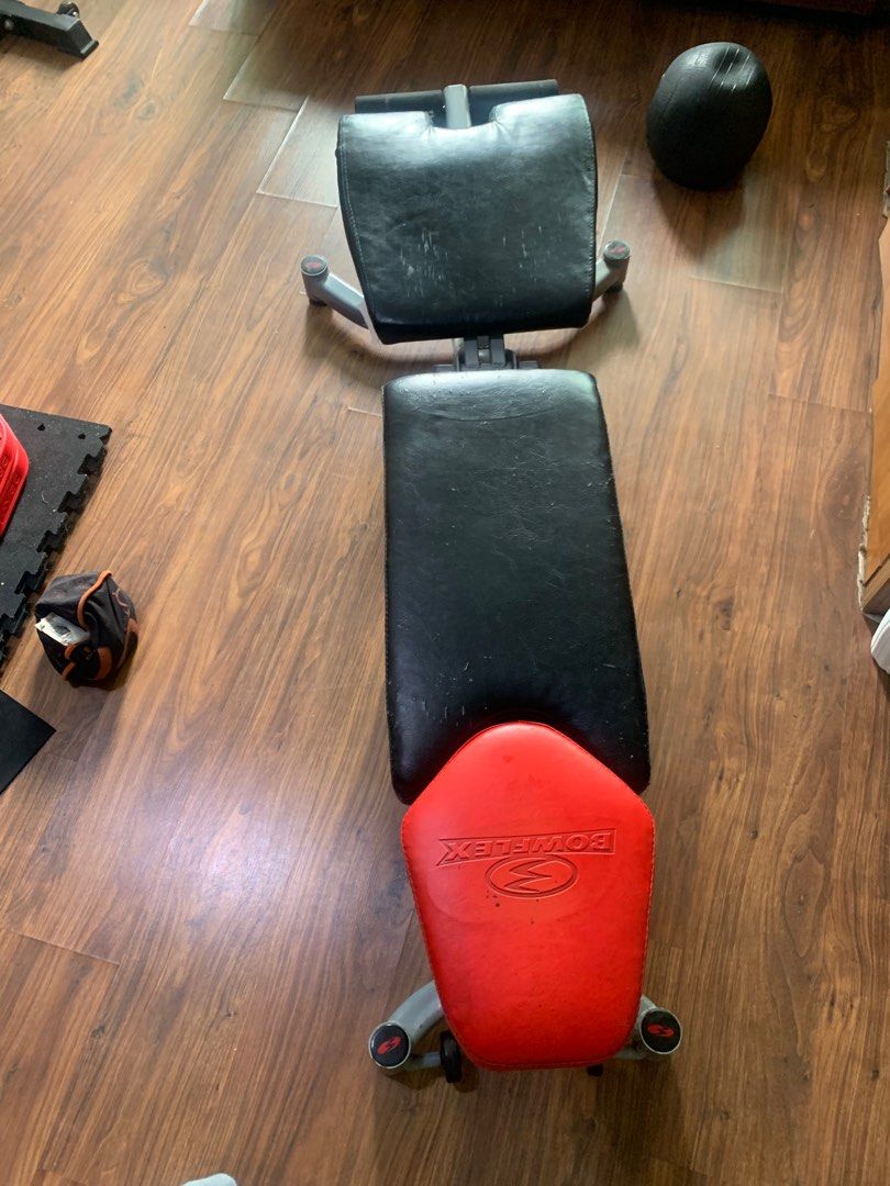 Gym Bench (Bowflex)., Sports Equipment, Exercise & Fitness, Weights ...