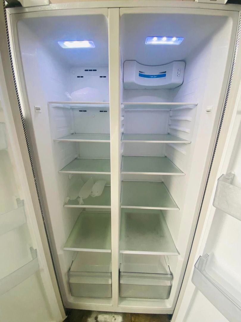 haier ecoplus 19.5cuft side by side (2ndhand), TV & Home Appliances ...