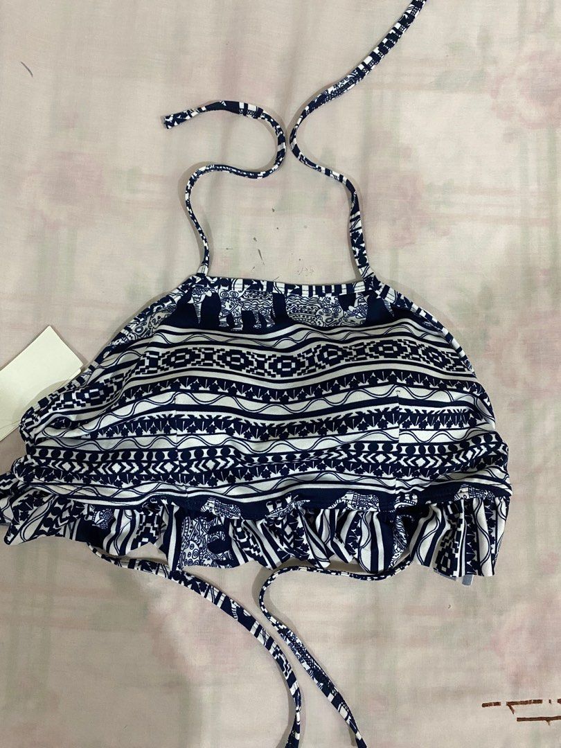 Halter Aztec Bikini Top on Carousell