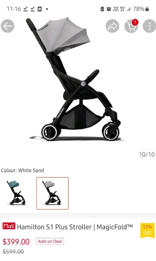 Hamilton One Stroller Reviews, Questions, Dimensions, 44% OFF