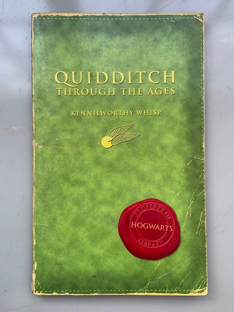 Harry Potter 1st Edition Quidditch through the Ages, Hobbies & Toys ...
